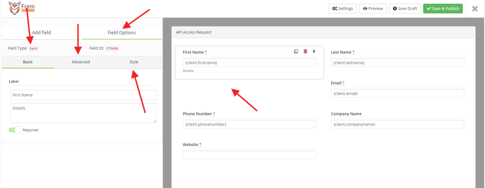 Creating a New Form - 99modules